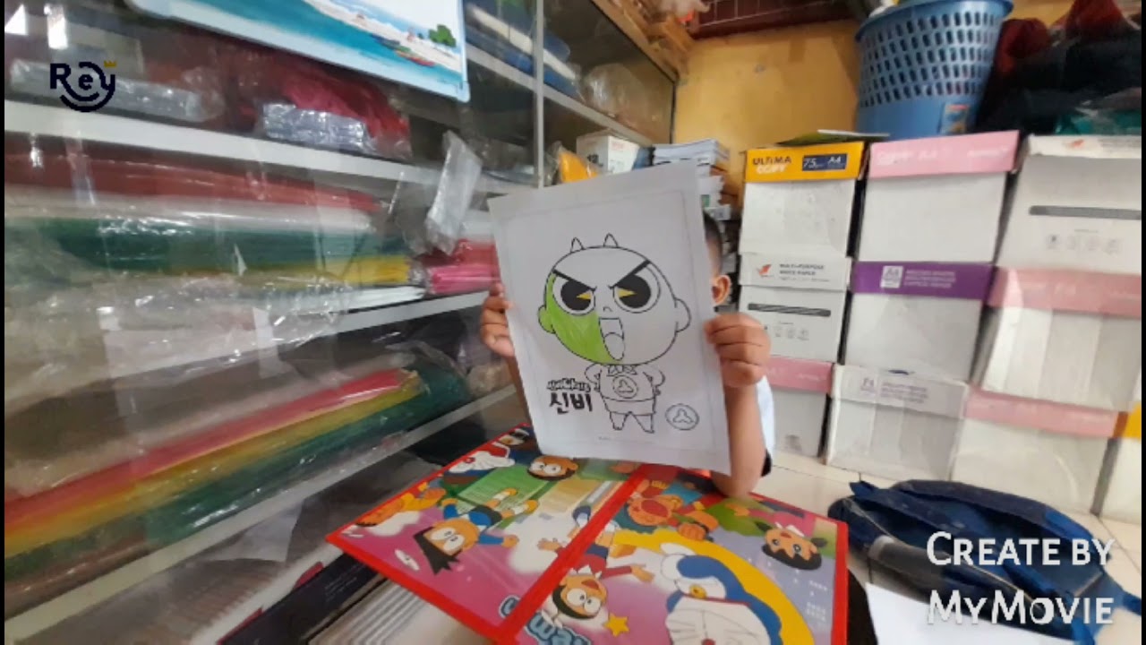 MEWARNAI SIMBI KARTUN - YouTube