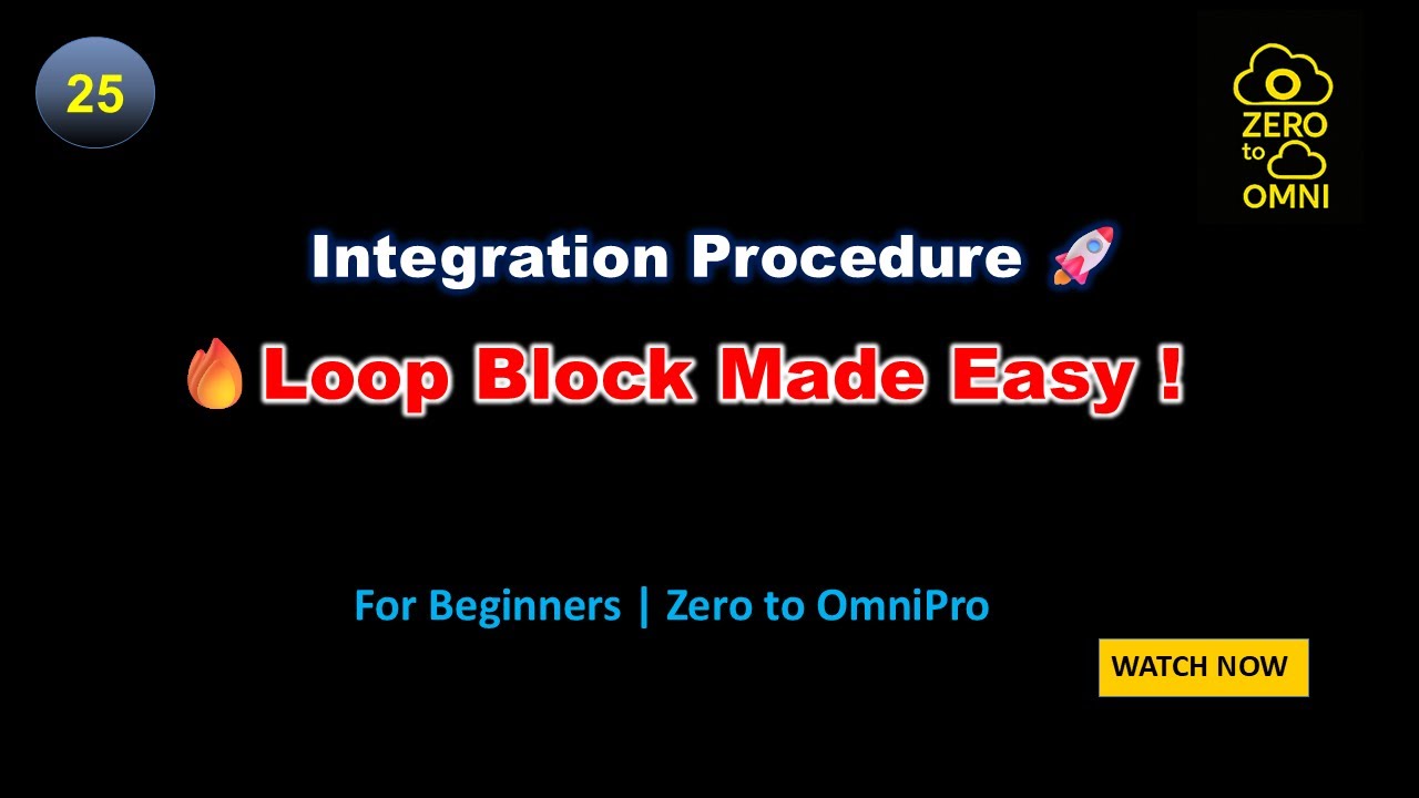 25 Integration Procedure - Loop Block | Explained with 3 Simple Examples | Omnistudio Salesforce ...