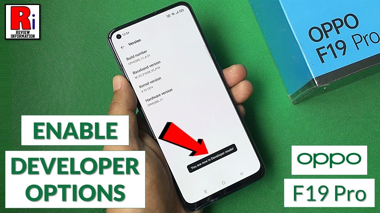 How To Enable The Developer Options In Oppo F19 Pro YouTube How To Enable The Developer Options In Oppo F19 Pro YouTube