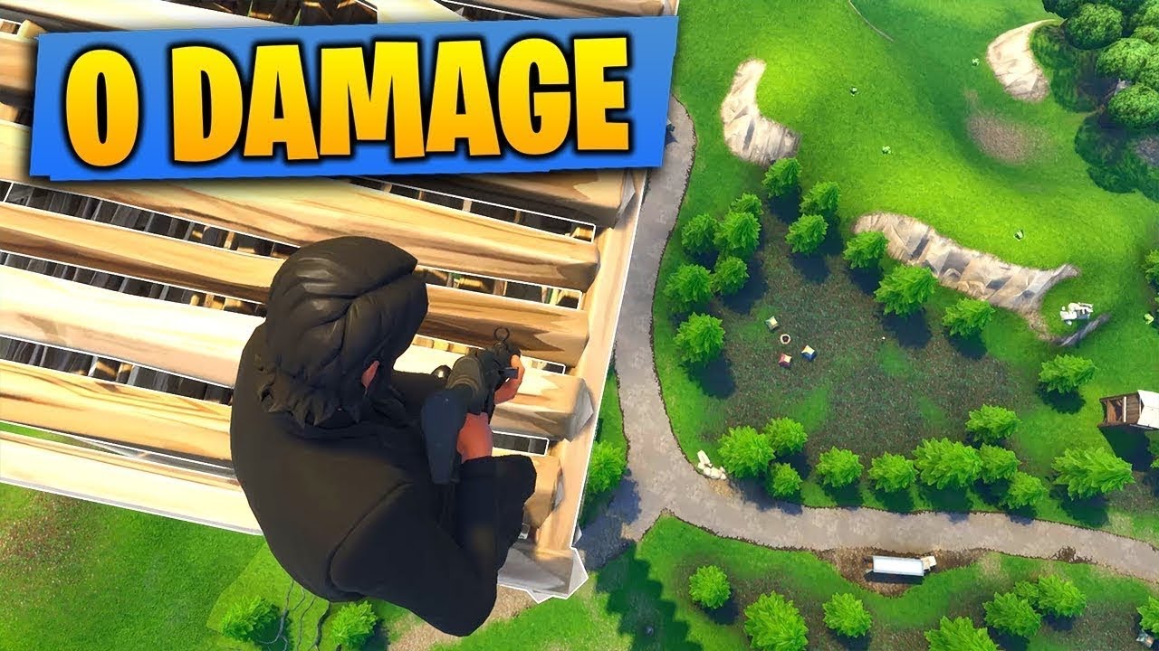Fall damage glitch *FORTNITE* - YouTube