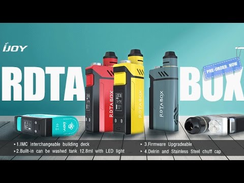 Newest IJOY RDTA Box Kit Review | Elegomall - YouTube