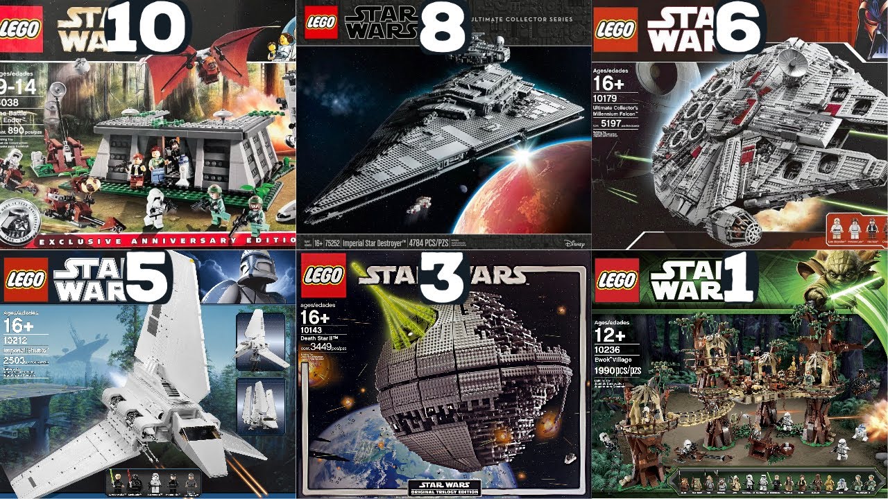 Top 10 Best Lego Star Wars Sets of All Time! - YouTube