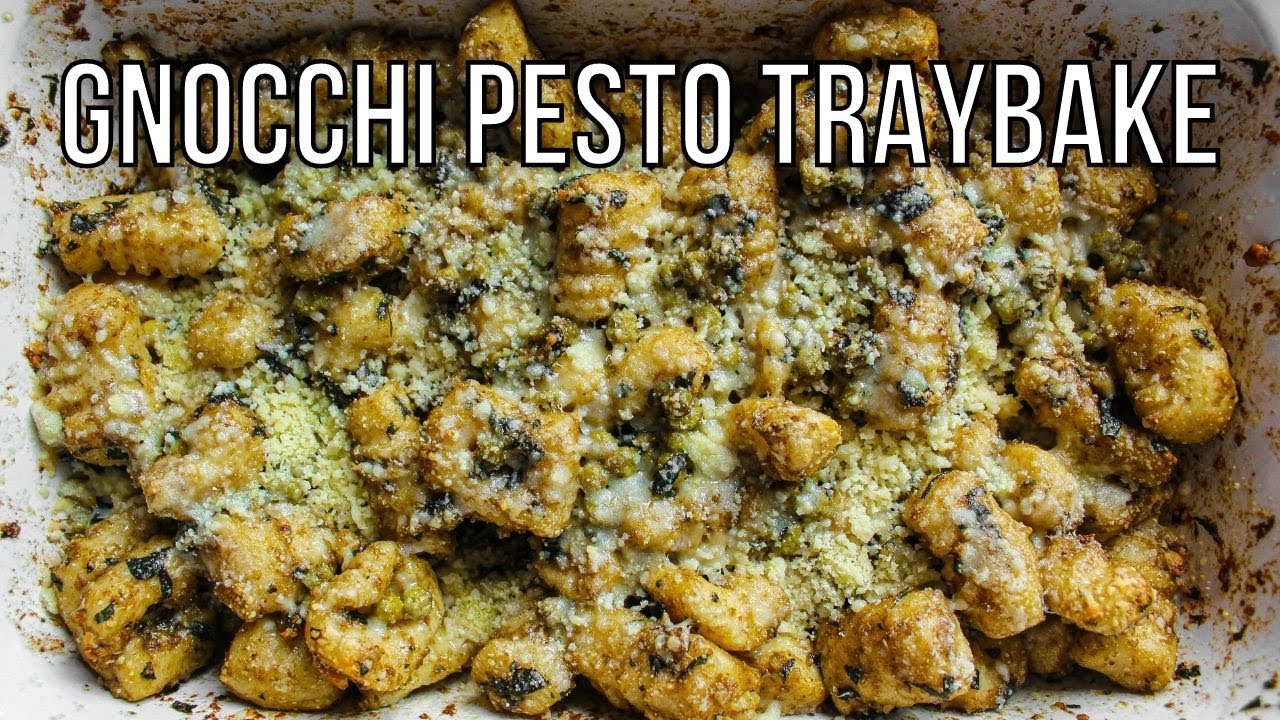 How To Make A Gnocchi Pesto Traybake Simple And Quick Recipe how-to-make-a-gnocchi-pesto-traybake-simple-and-quick-recipe