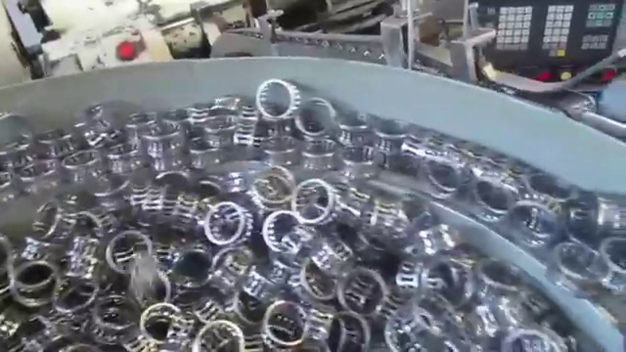 VIBRATORY BOWL FEEDER FOR BEARING INDUSTRY FOR CAGES FACE GRINDING ...