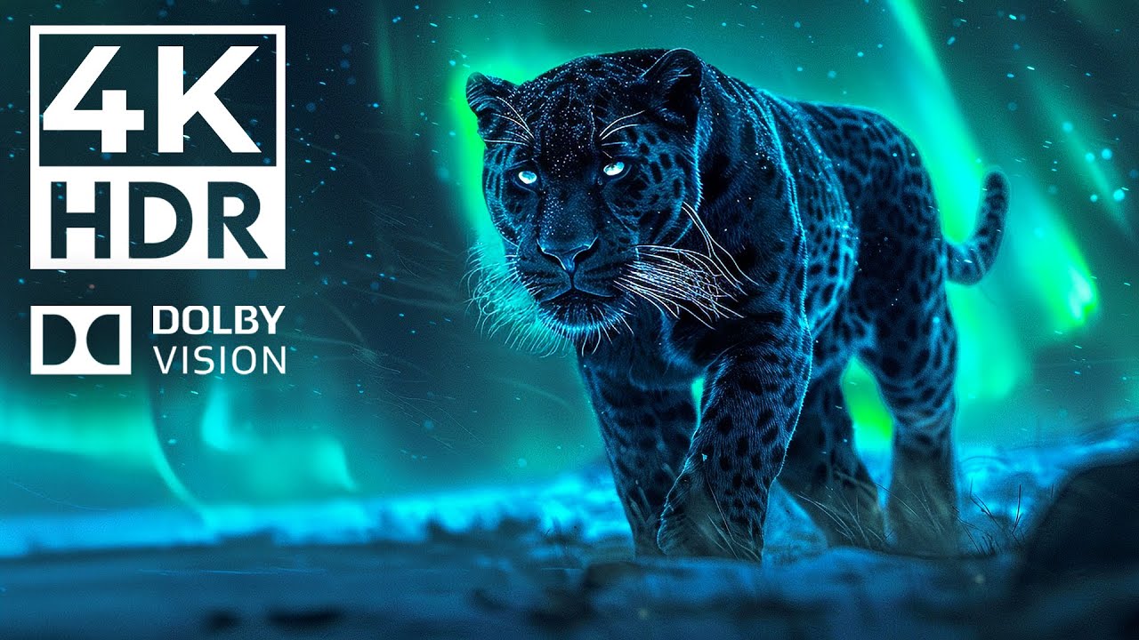 VIVID COLOR ANIMALS 4K HDR 60FPS Dolby Vision | with Catchy Cinematic ...