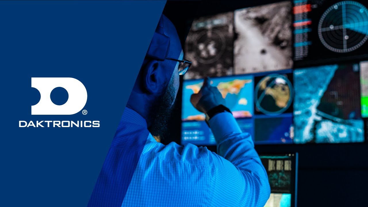 Clarity when you need it most | Daktronics Military & Government - YouTube