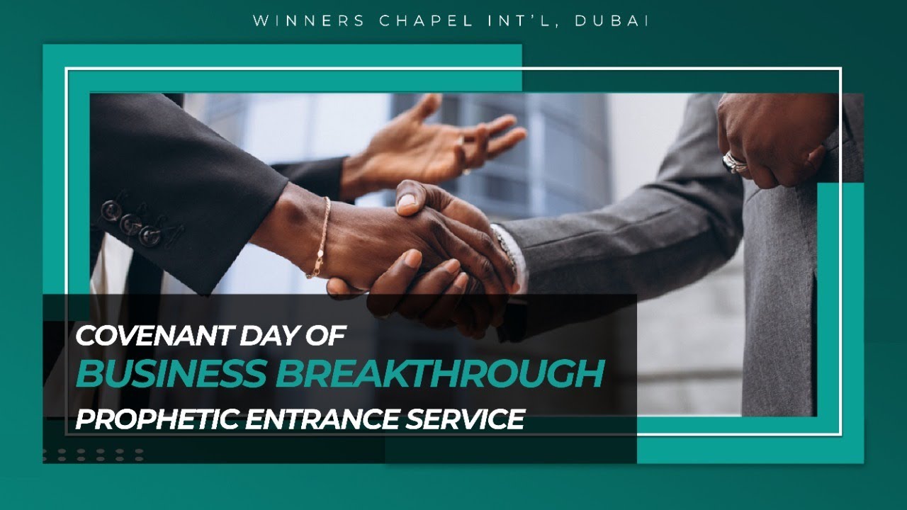3rd July,. 2020 | Covenant Day of Business Breakthrough - YouTube