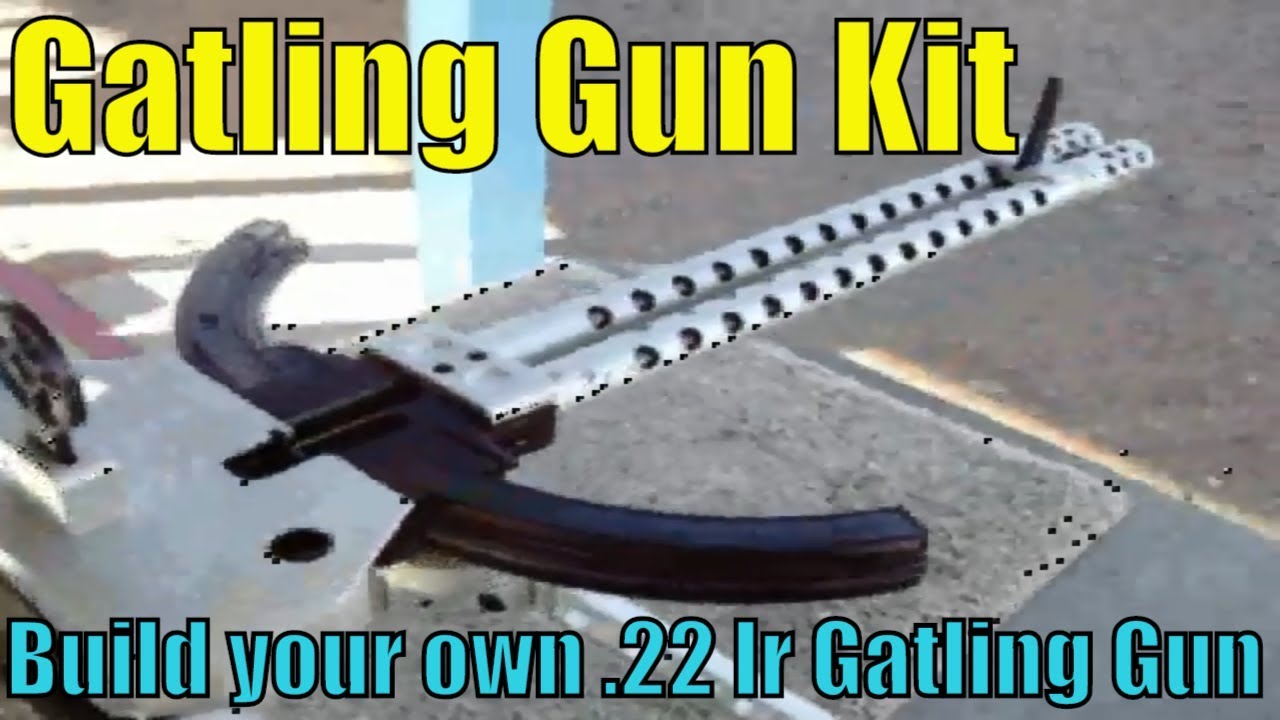 Tactical Innovations 10/22 Gatling Gun Kit - Build your own Gatling Gun ...