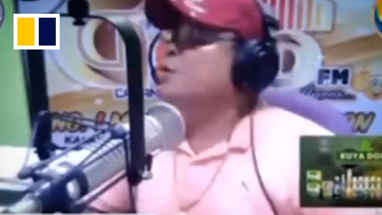 Filipino journalist killed while on air - YouTube