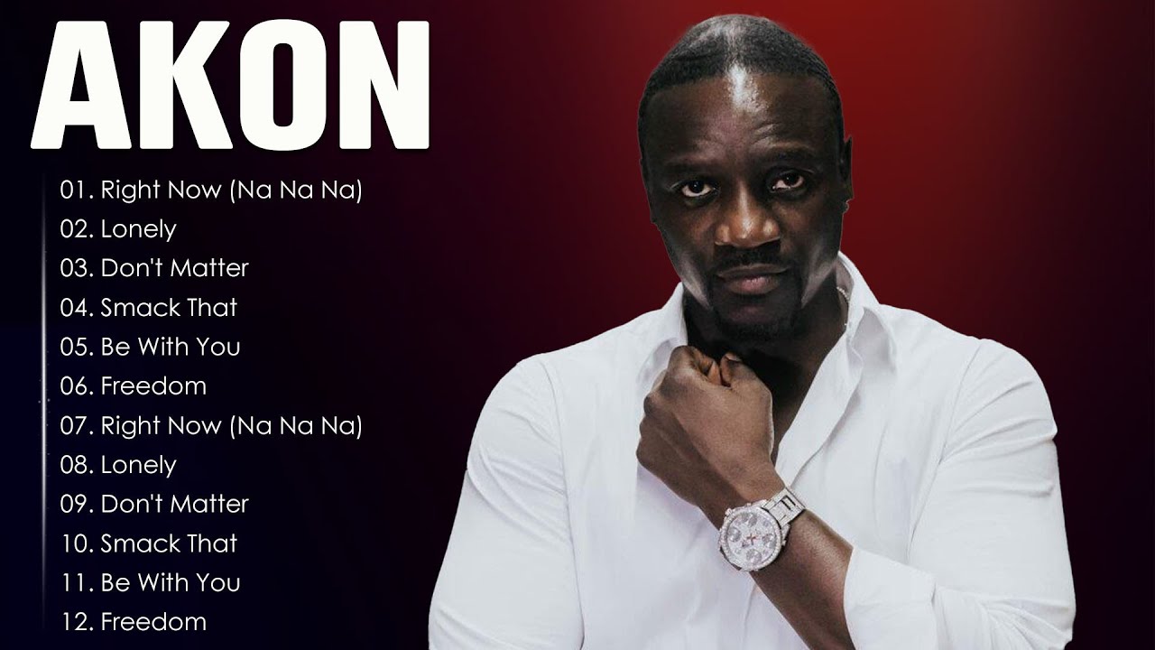 AKON Full Hits Songs Collection Album 2025 | AKON Best Songs Playlist ...