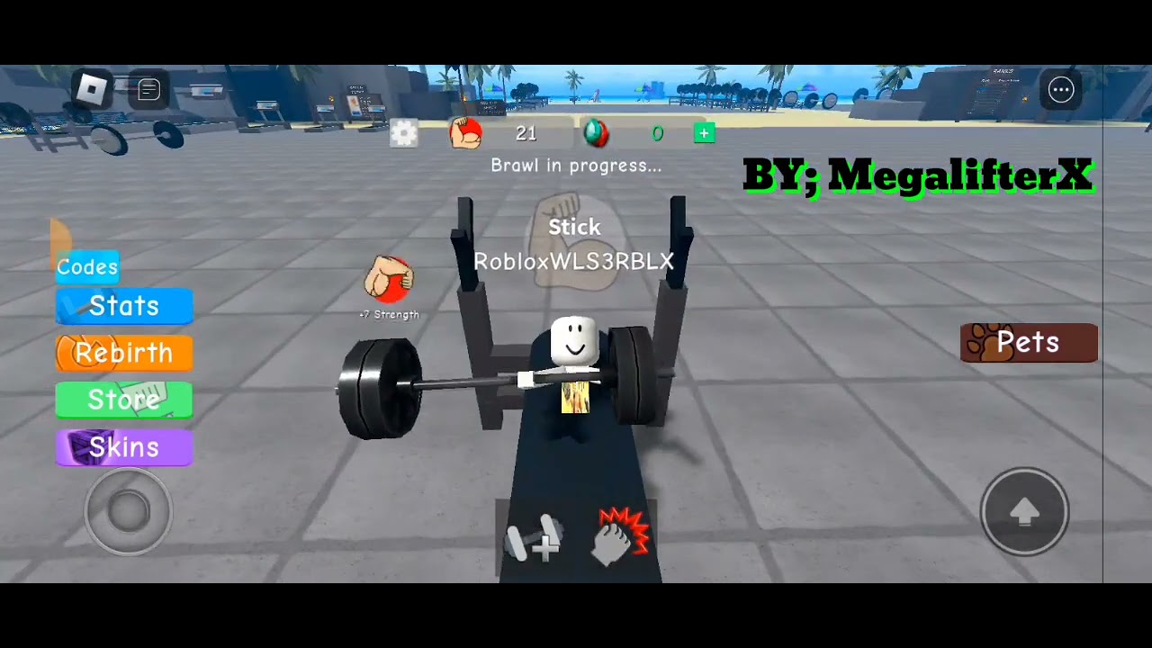 ROBLOX WEIGHT LIFTING SIMULATOR 3 IS BACK! #MegalifterX - YouTube