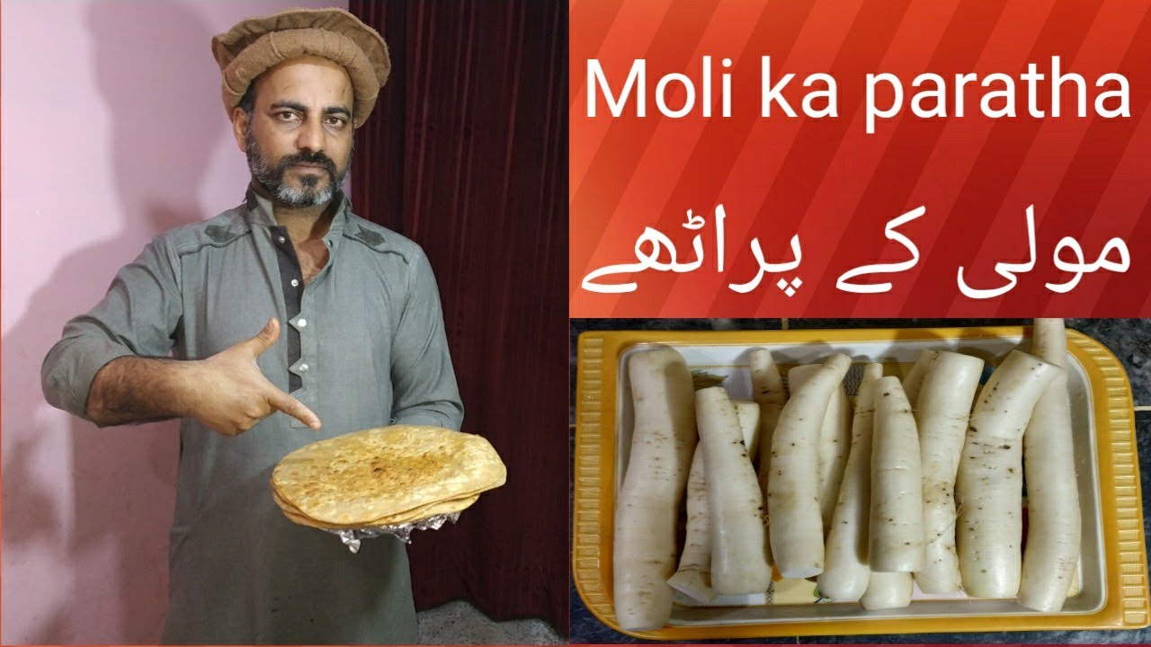 Moli ke parath /مولی کے پراٹھے/ recipe by Mian Qaiser Riaz - YouTube