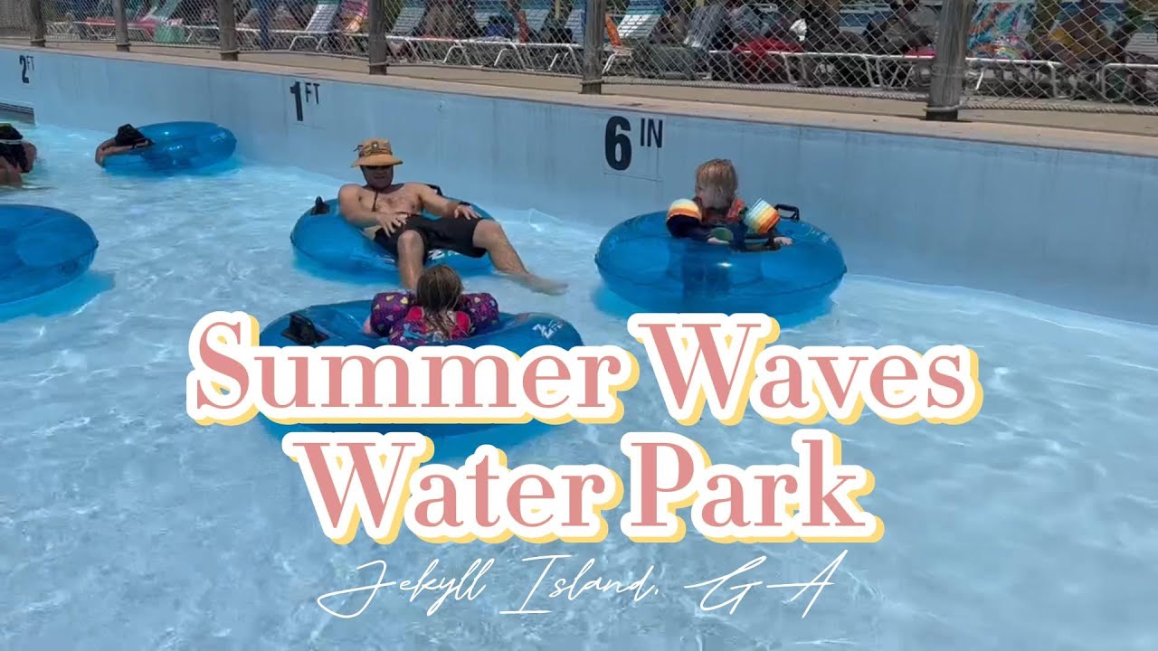 Hitting the Waves at Summer Waves Water Park - YouTube