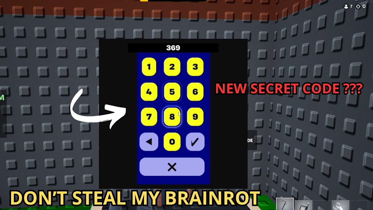 DON'T STEAL MY BRAINROT MAP FORTNITE BY Gako All secrets codes (2 ...