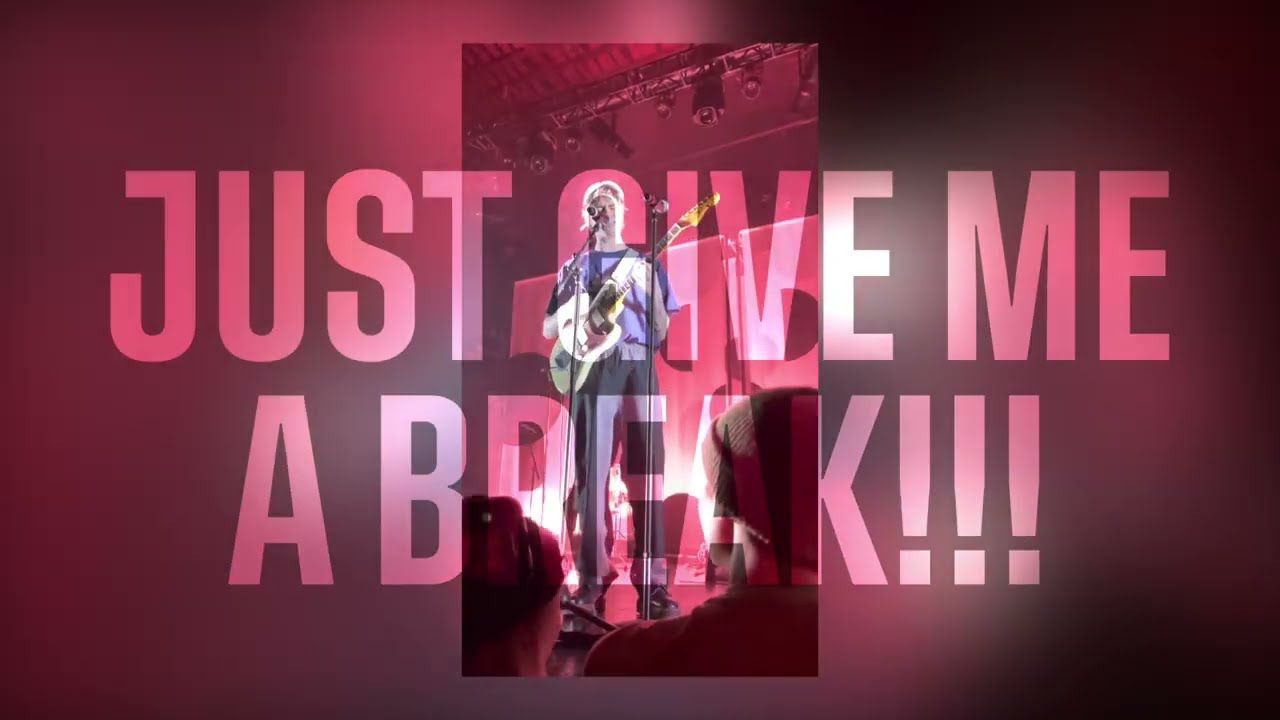 "give me a break" (jake pov: live in montreal) - hippo campus - YouTube