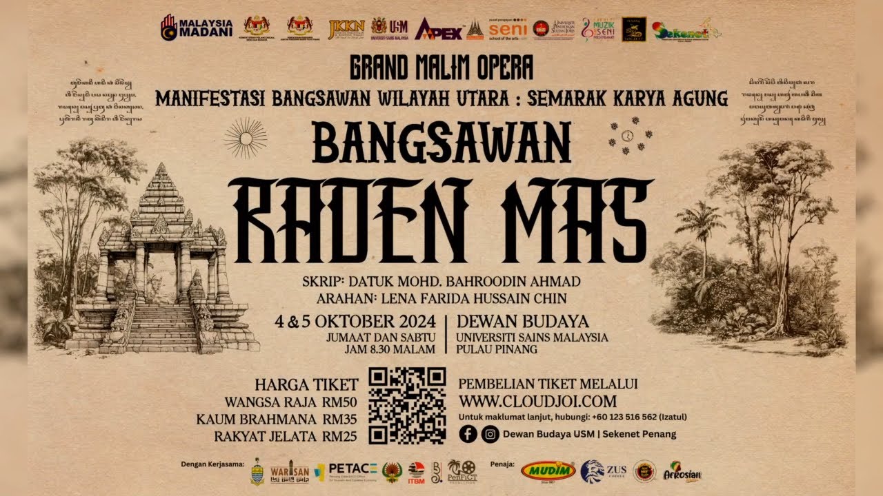 Teater Bangsawan Raden Mas 2024 (UPSI) - YouTube