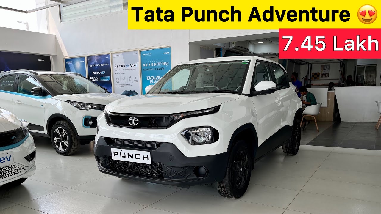 2023 Tata Punch Adventure AMT 😍 | Full Details,Interior,Exterior & On ...