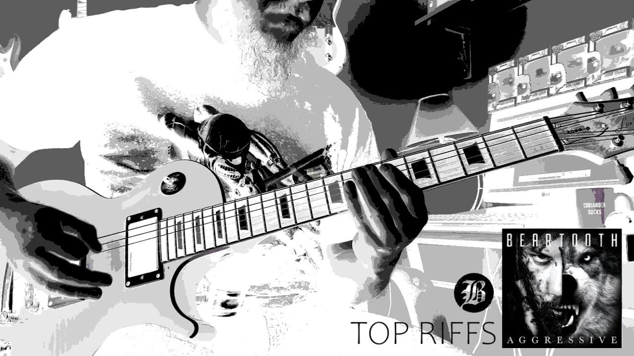 Beartooth Top 5 Riffs From Aggressive - YouTube