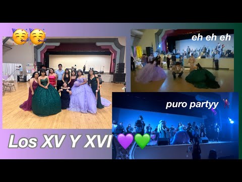 LOS XV Y XVI DE MIS HERMANAS 🤍 Part 2  || Melissa Gutierrez