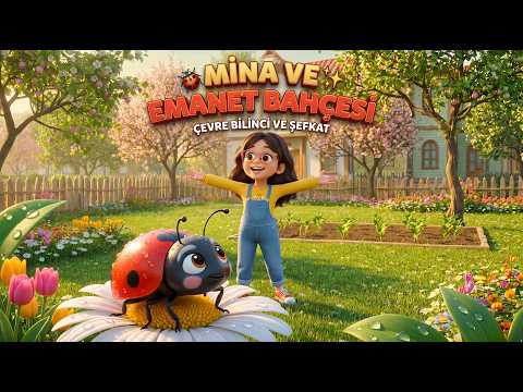 Mina ve Emanet Bahçesi 🐞✨ | Çevre Bilinci ve Şefkat | Mucize Hikayeler