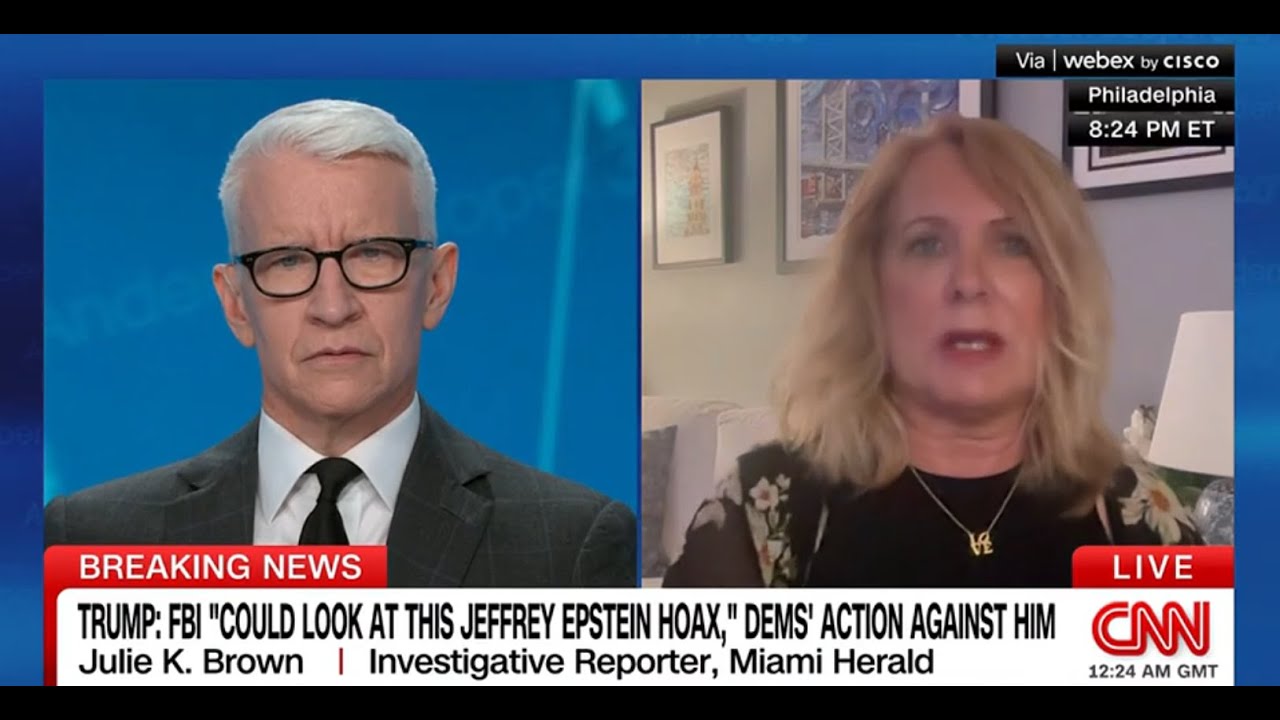 CNN EPSTEIN JULIE BROWN 7 17 2025 - YouTube