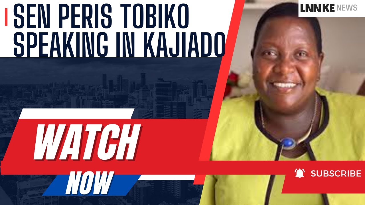 Sen Peris Tobiko speaking in kajiado - YouTube