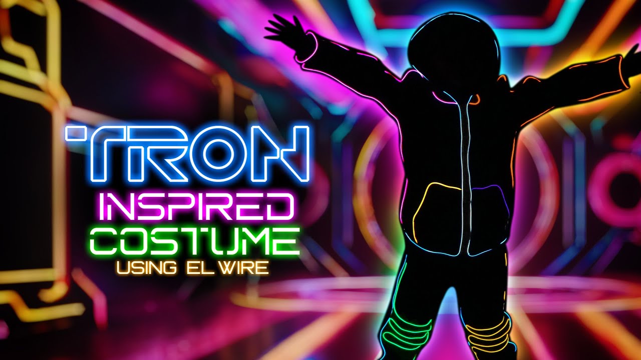 Create a TRON-Inspired Halloween Costume with EL Wire: Easy and Fun DIY ...
