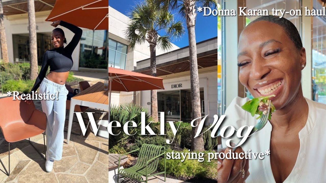 Weekly Vlog: Donna Karan Try-On Haul + New Wellness Routine, Shopping ...