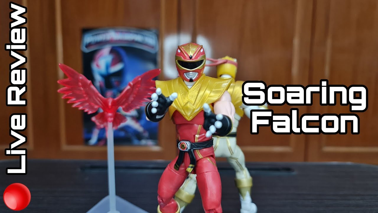 LIVE! Soaring Falcon Ranger, Street Fighter Ken (Live Review) - Power ...