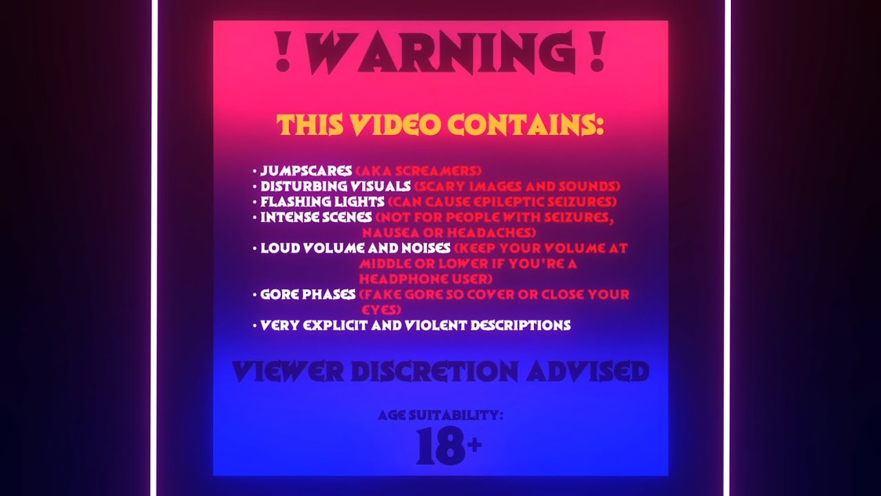 UNCANNY INCREDIBLE'S NEW WARNING SCREEN (LATE 2025 / EARLY 2026) - YouTube