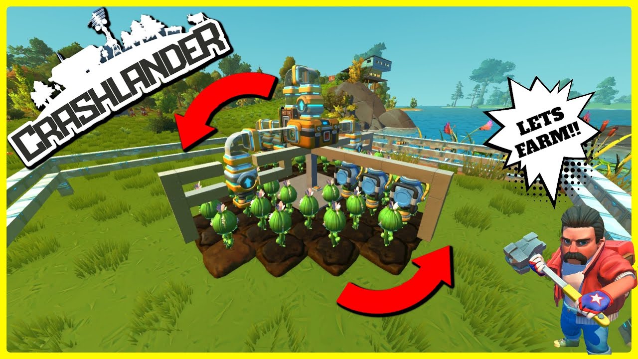 Its Time To Farm, Lets Get Semi-Automated!! // Crashlander Ep 15 - YouTube
