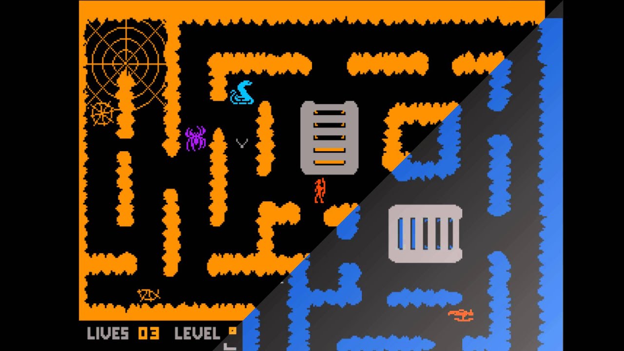 Dungeon Stalker - Atari 7800 Homebrew - YouTube