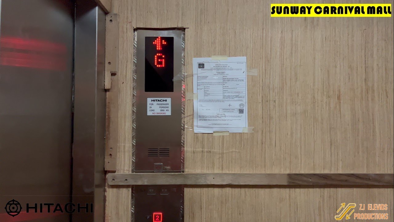 Hitachi Service Elevators (No. 2) at Sunway Carnival Mall, Seberang ...