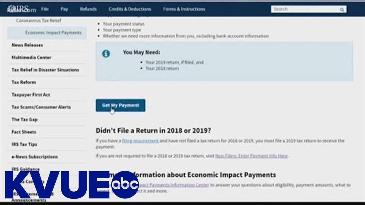 How to track your COVID-19 stimulus check | KVUE - YouTube