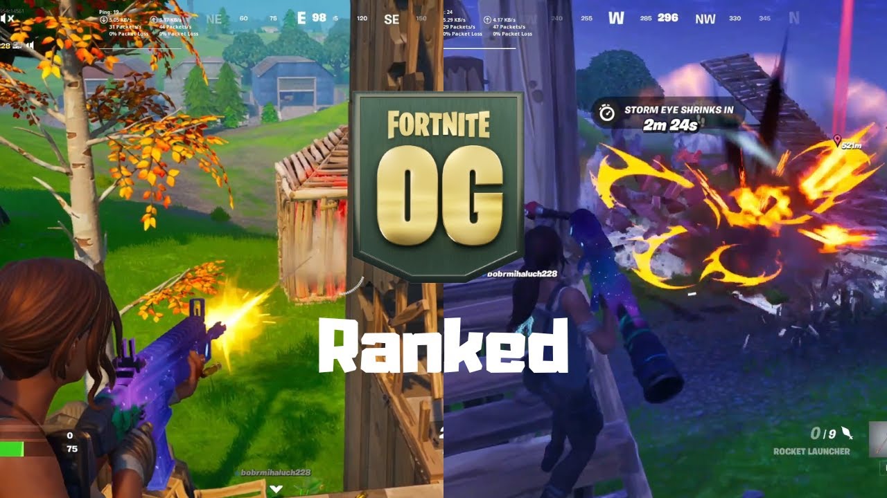 Fortnite Og Ranked - YouTube