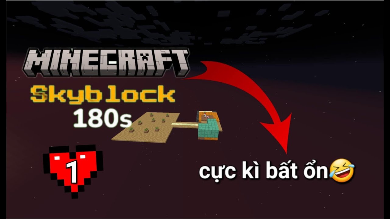 Skyblock nhưng mỗi 180s sẽ đổi block bất kì | tập 1 | xây đảo - YouTube