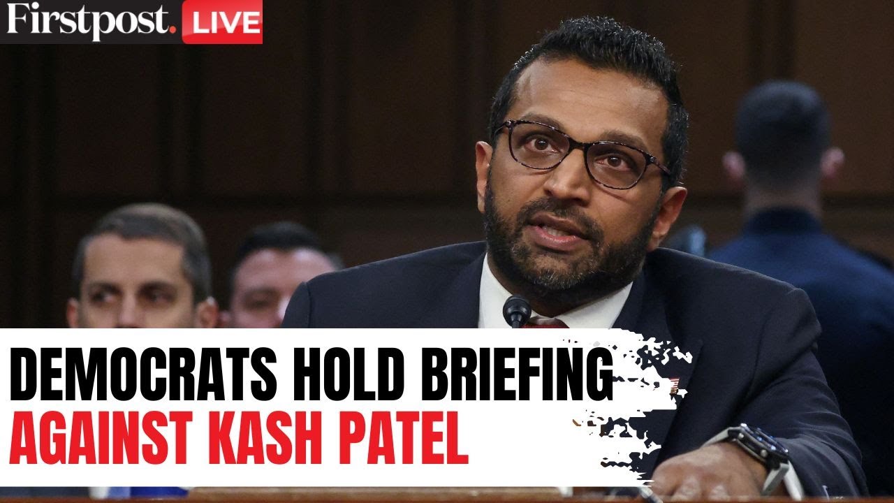 LIVE: Senate Judiciary Committee Democrats Hold Presser Against Kash ...