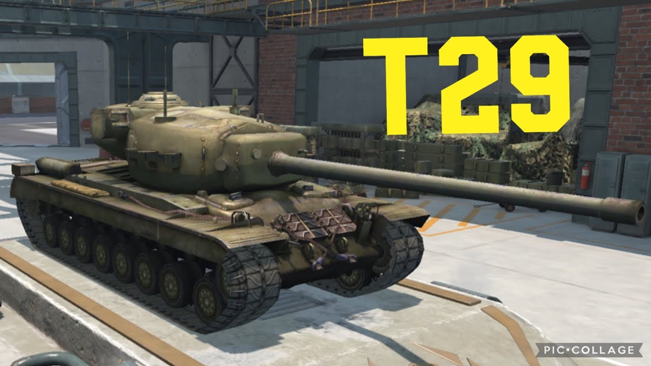 T29 gameplay | WoT Blitz - YouTube