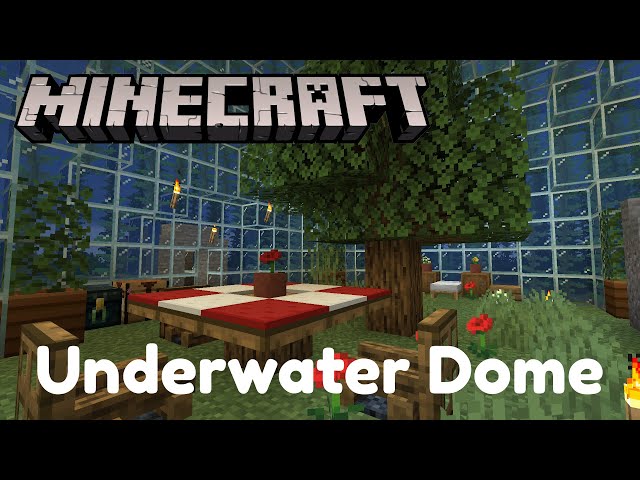 Minecraft Underwater Dome