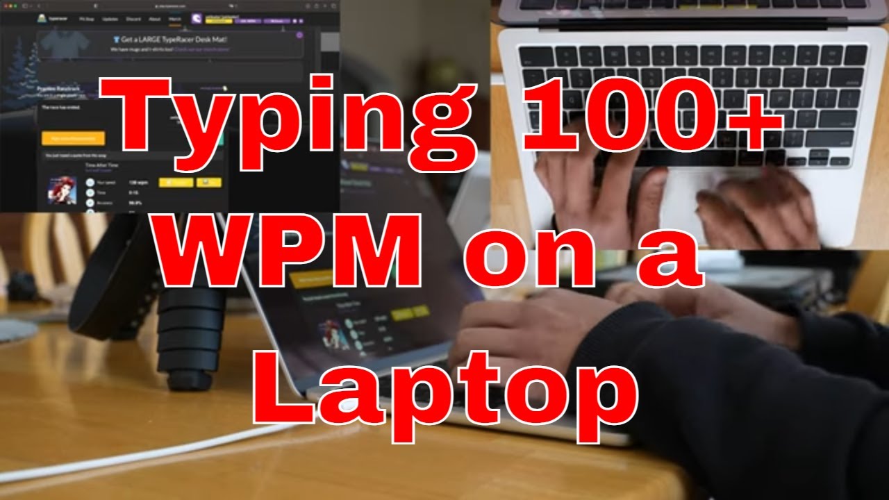 Typing Over 100 WPM on a 2022 MacBook Air Keyboard - YouTube