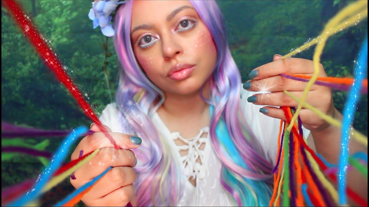 ASMR| Spectral Fairy Energy Plucking REIKI & CRYSTAL Healing RP (Hand ...
