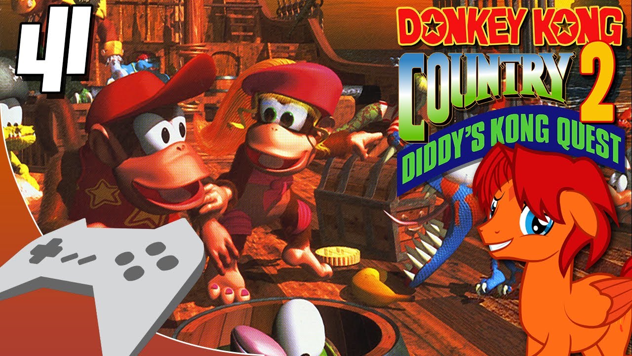 Video Game Ice Logic | GoldenFox Plays Donkey Kong Country 2: Diddy's ...