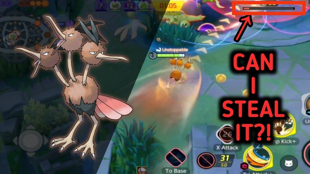Next level steal with Dodrio 😜😂... - YouTube