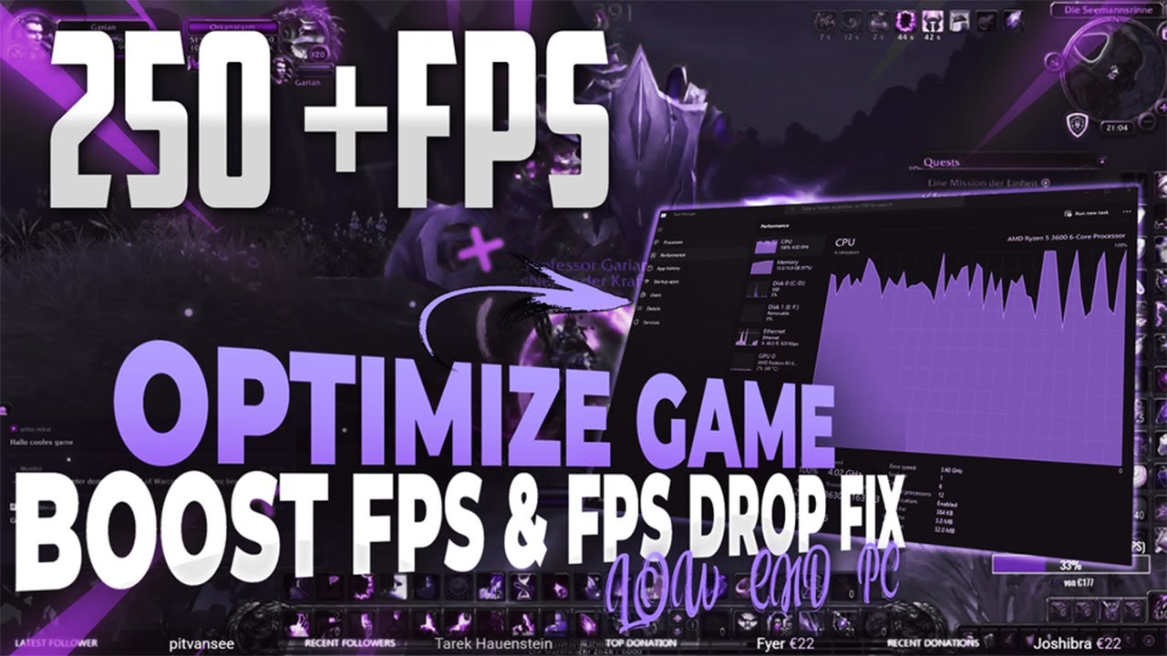 World of Warcraft : Increase FPS And Fix Lag & Stutter on Low End PC ...