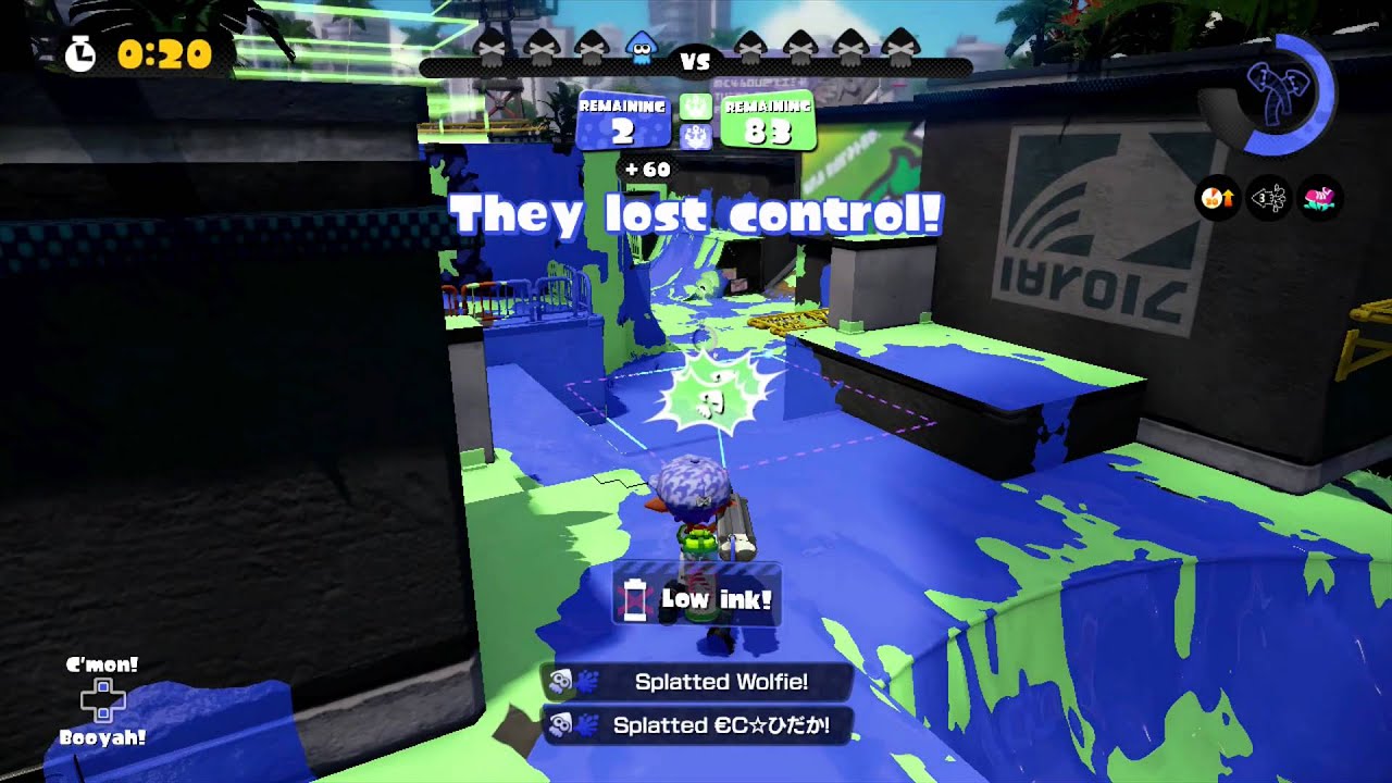 Splatoon Charger Montage (E-Liter edition) - YouTube