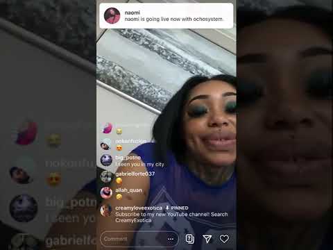 Elite Model 👸🏽   “ Creamy Exotica “ Instagram Live Hottest Content In The World 🌎 !! 222