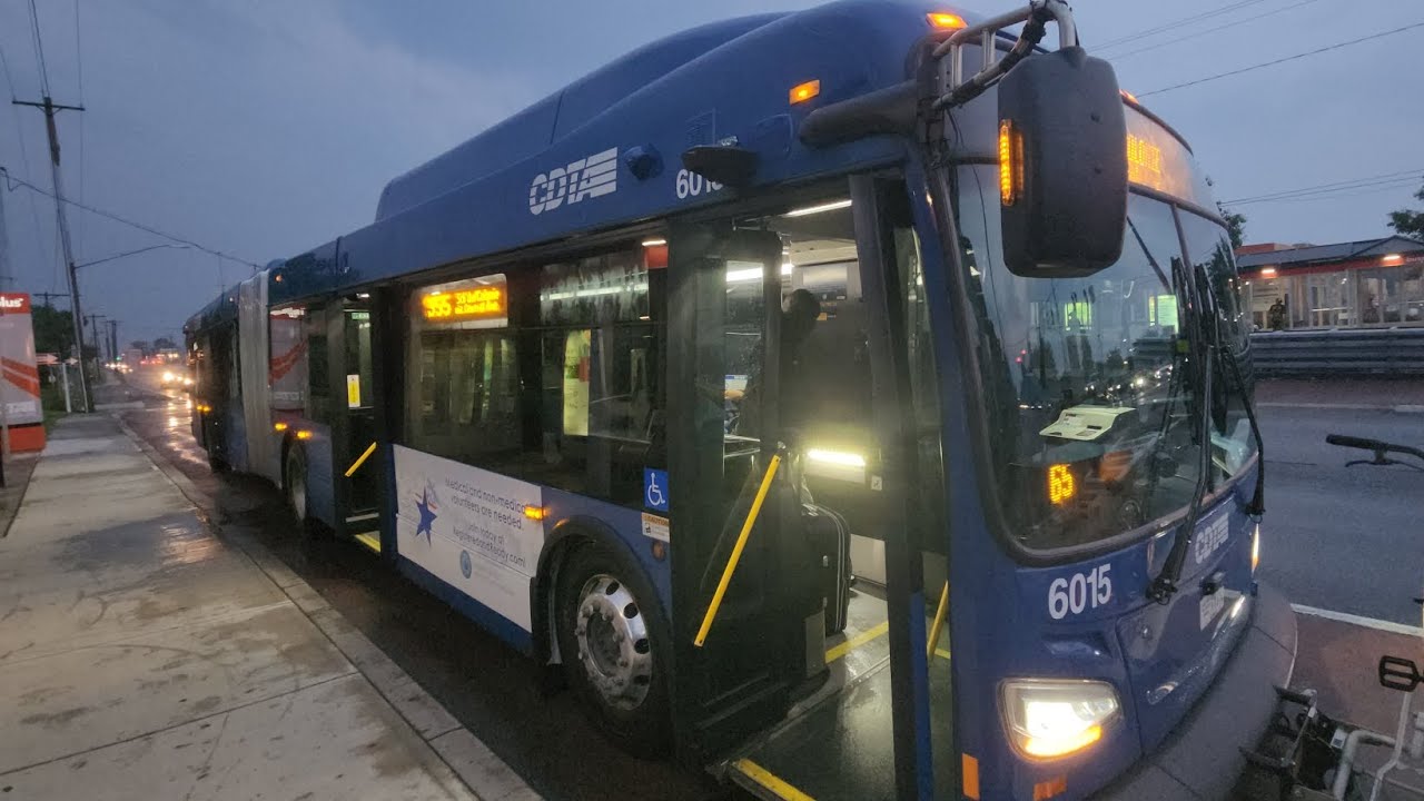 Ride On Cdta 2022 New Flyer XD60 #6015 on Route 1 (On Reroute Duo To ...