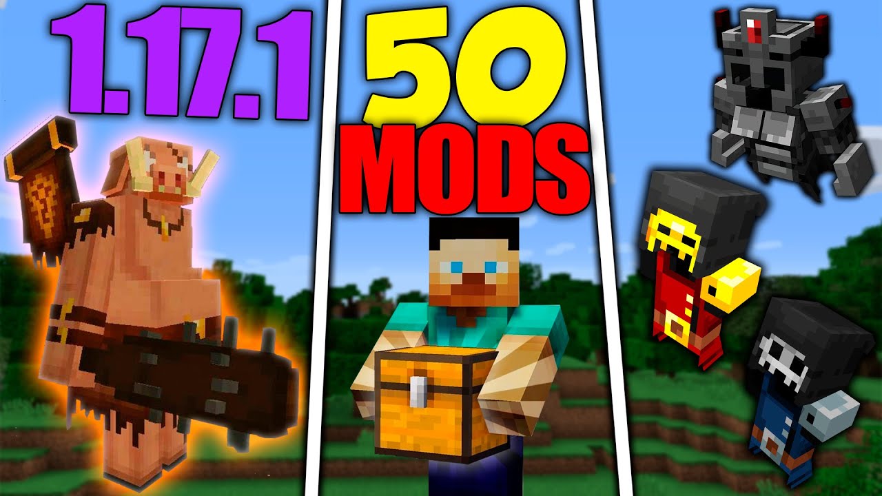 Top 50 MODS para Minecraft 1.17.1 - Útiles, Armas, Armaduras, RPG ...
