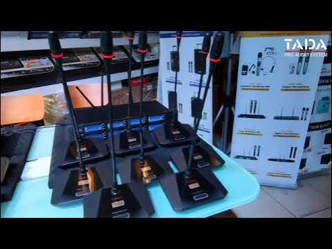 รีวิว TADA U-888 ไมค์ประชุม รีวิวก่อนส่งมอบลูกค้า สาธิตวิทยุ - YouTube