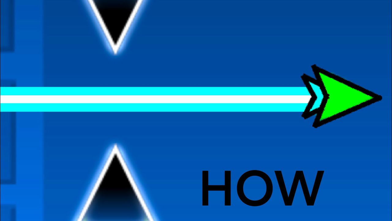 I made straight wave in geometry dash 2.2 - YouTube